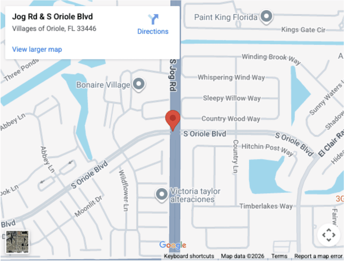Car Accident Oriole Blvd and Jog Rd Delray Beach | Dangerous Roads ...